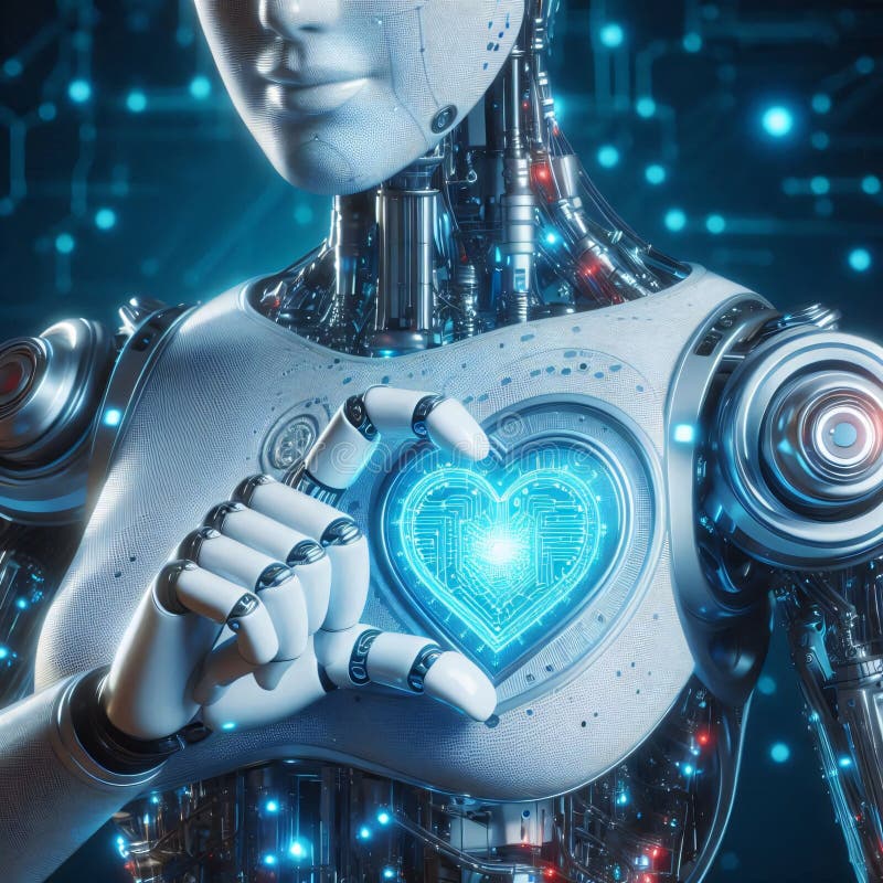 Robot Emotion Love Stock Illustrations – 760 Robot Emotion Love Stock ...