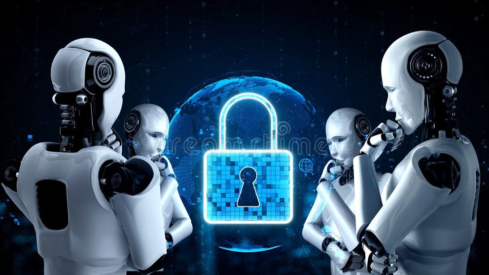 Ai Robot Huminoid Uses Cloud Computing Technology To Store Data On