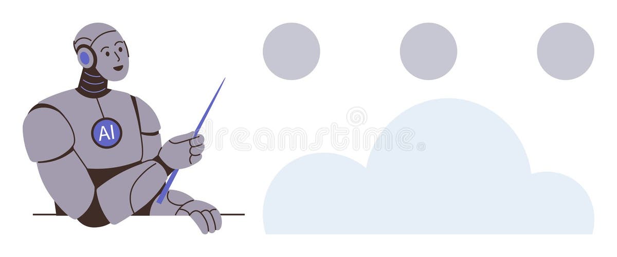 Pointer Robot Stock Illustrations – 972 Pointer Robot Stock ...