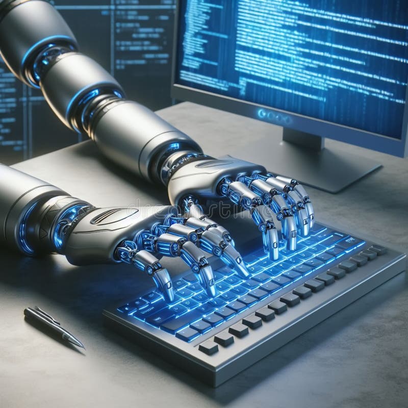 Ai robot stock photo. Image of development, digital - 306966730