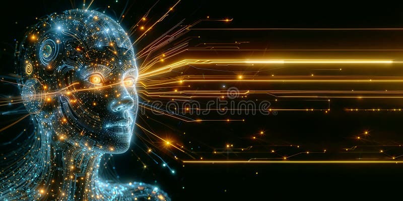 AI Robot, Unleashing the Genius of Tomorrow S Technology. Stock ...