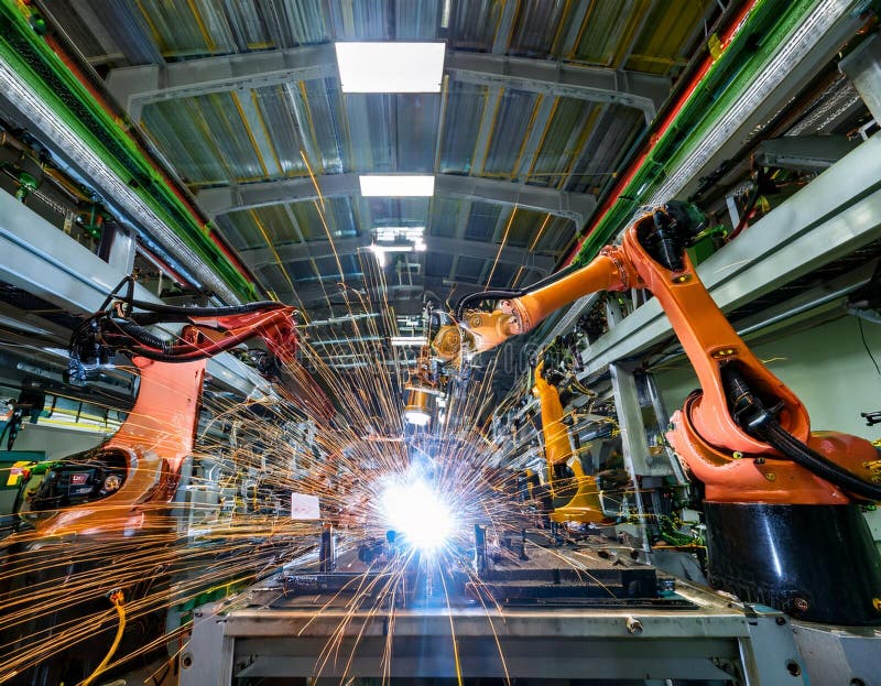 AI Robots and Androids Work with Many Tools in Manufacturing and ...