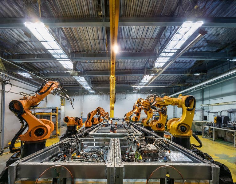 AI Robots and Androids Work with Many Tools in Manufacturing and ...