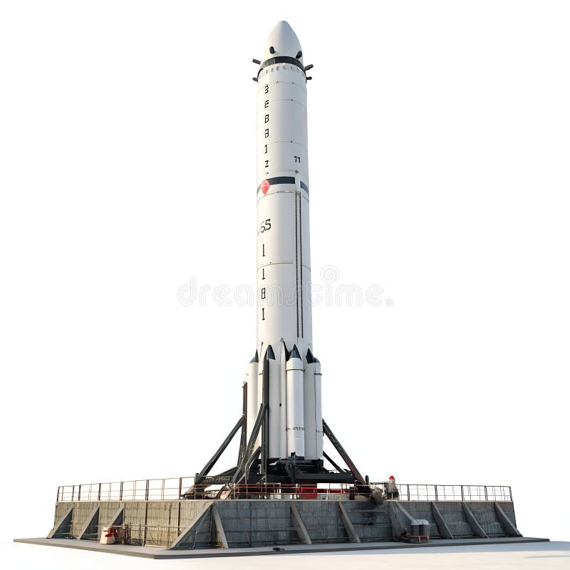 AI Rocket Symbol for Technological Advancement â€ Stock Illustration ...