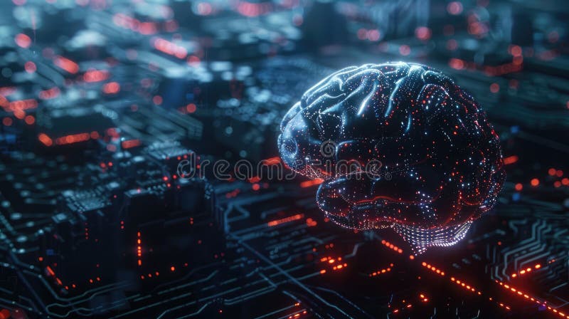 AI S Brain of Circuits and Networks, a Digital Marvel in Processing ...