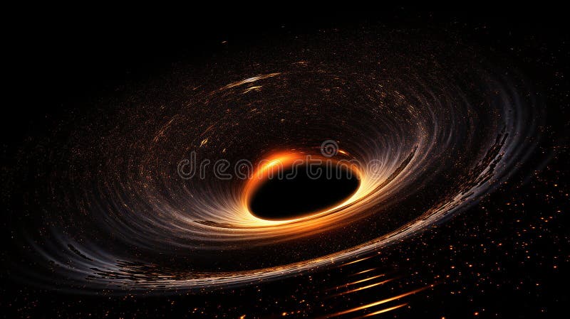 Beyond Event Horizon: an AI-Generated Depiction of a Black Hole in the ...