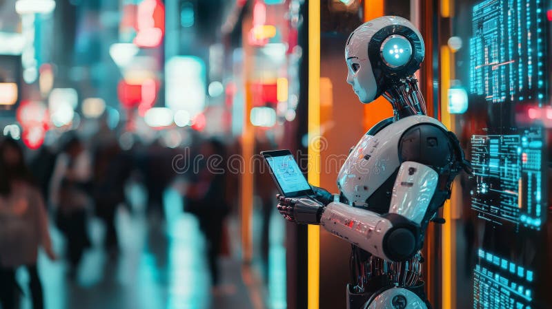 AI S Impact: Transforming Every Industry. Generative AI Stock Image ... AI S Impact: Transforming Every Industry. Generative AI Stock Image ...