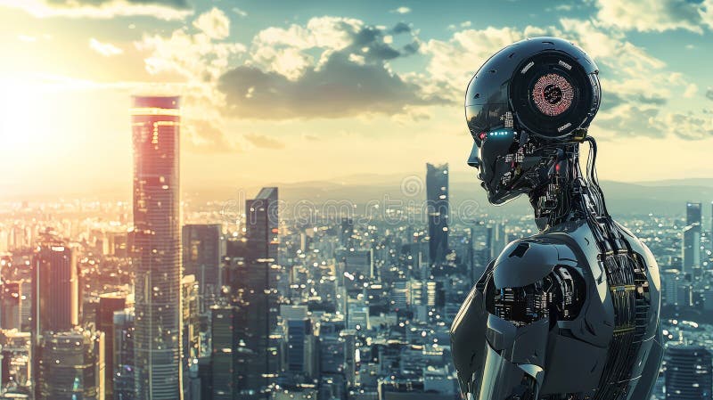 AI S Impact: Transforming Every Industry. Generative AI Stock Photo ...