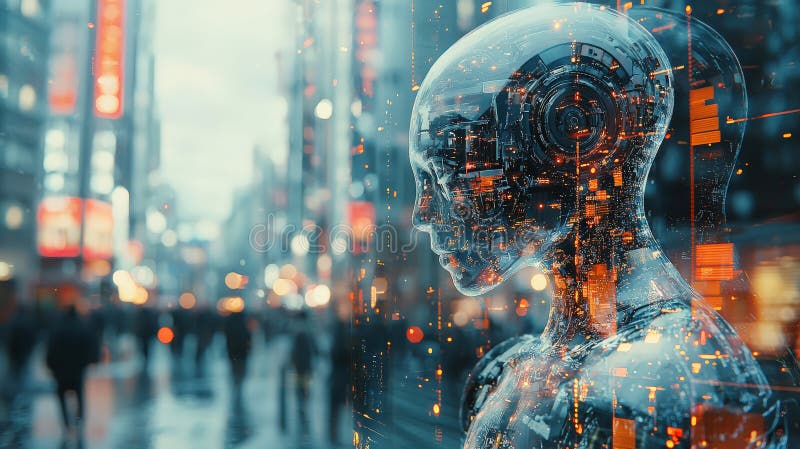 AI S Impact: Transforming Every Industry. Generative AI Stock Image ... AI S Impact: Transforming Every Industry. Generative AI Stock Image ...