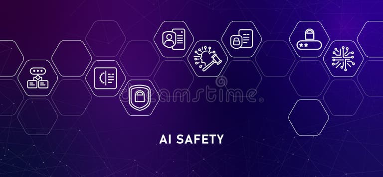 AI Safety Gradient Header Modern Smart Machine Learning Data Security Database Programming ...