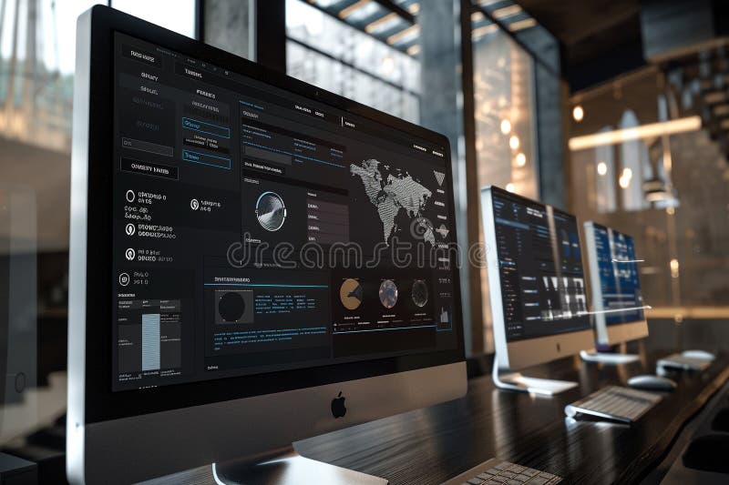 AI Scam Detection Interface Showcasing Realtime Alerts on Fraudulent ...