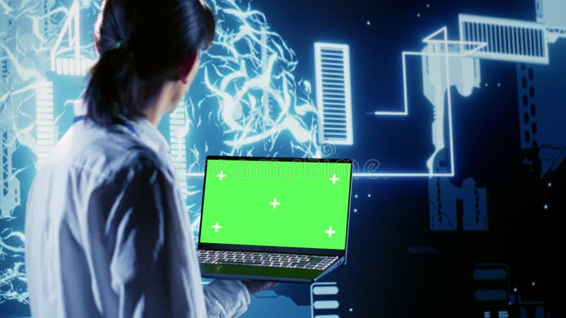 AI Script Coding on Green Screen Laptop Stock Video - Video of command ... AI Script Coding on Green Screen Laptop Stock Video - Video of command ...