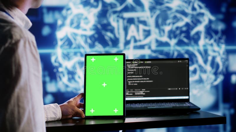 AI Script Coding on Green Screen Tablet Stock Footage - Video of ... AI Script Coding on Green Screen Tablet Stock Footage - Video of ...