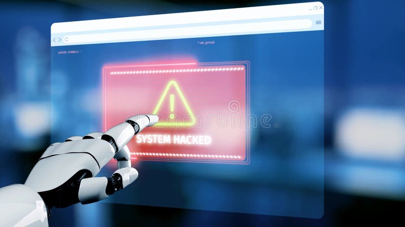 AI Securing Business with Advanced Cybersecurity Systems. Kernel Stock Video - Video of office ...