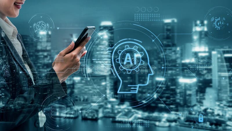 AI Security and Data Ecosystem with Intelligent Network Integration Marrow Stock Footage - Video ...