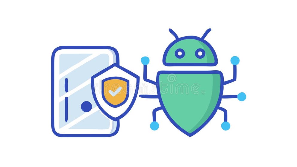 AI Security Protection, Robot Shielded Network, Digital Safeguard ...