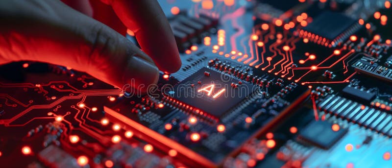AI Semiconductor Chip - There is an AI Semiconductor Chip on the ...