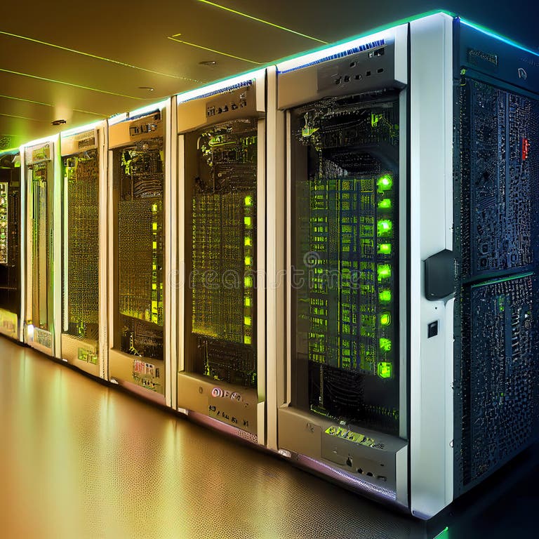 Supercomputers Stock Illustrations – 376 Supercomputers Stock ...