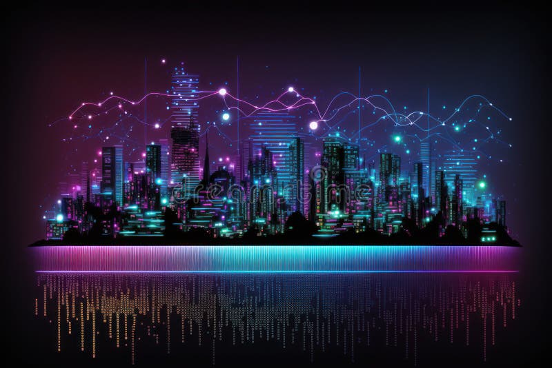 AI and Smart City Modern Technology Internet of Things and Smart Life ...