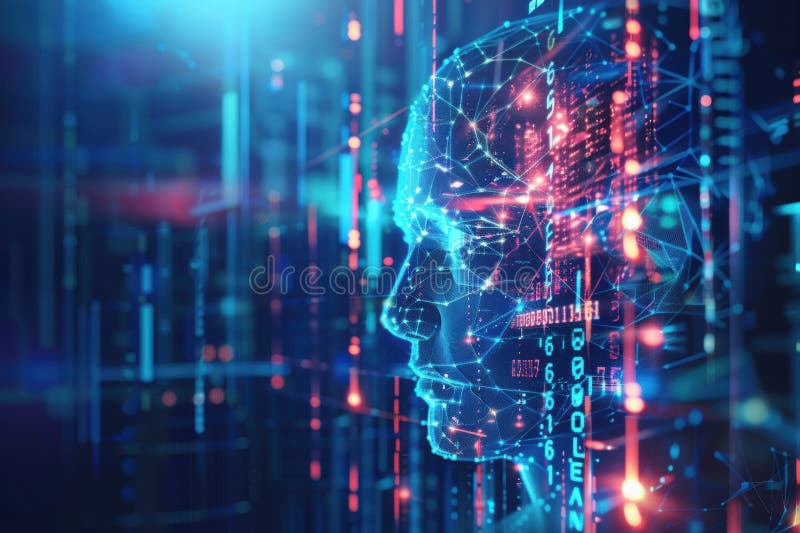 Ai Statistics and Analytics Background Copy Space Stock Photo - Image ...