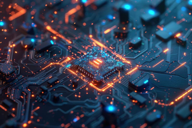 Ai Statistics and Analytics Background Copy Space Stock Photo - Image ...