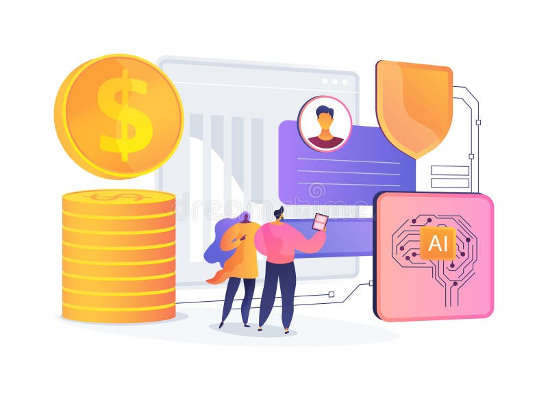 AI-Streamlined Claims Processing Abstract Concept Vector Illustration ...