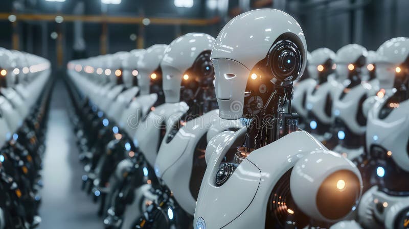 AI Structured Office Company Depot Generated with AI Stock Illustration ...