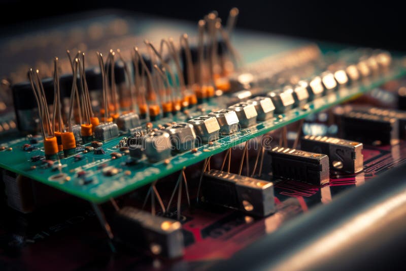 AI Supercomputer Chrome, Insane Level of Detail Throughout Circuitry by ...