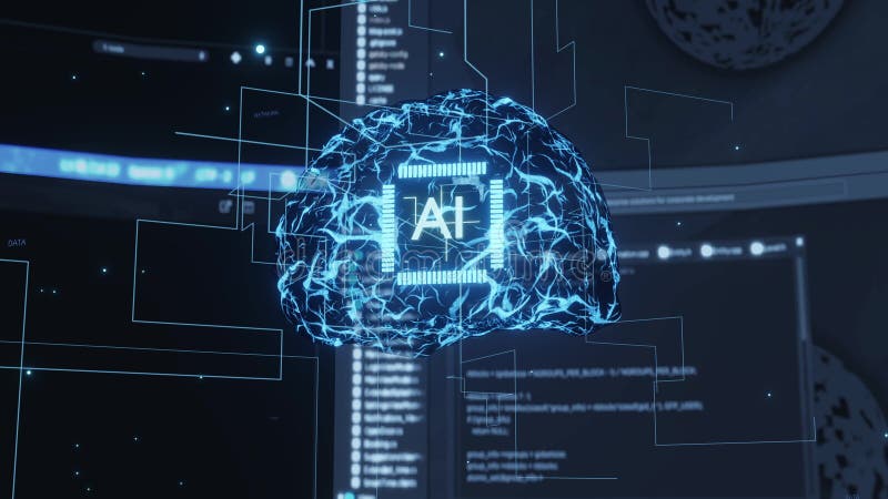 AI System Writing Computer Code Stock Footage - Video of innovation, autonomously: 285185210