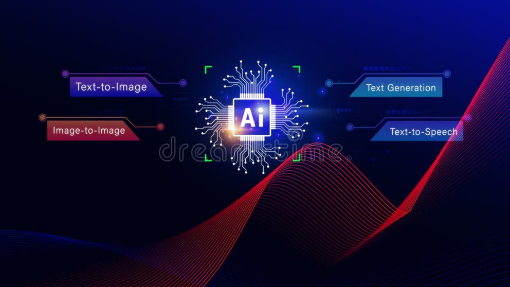Ai Tech, Artificial Intelligence To Generate Content, Text To Image ...