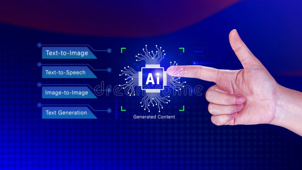 Ai Tech, Artificial Intelligence To Generate Content, Text To Image ...