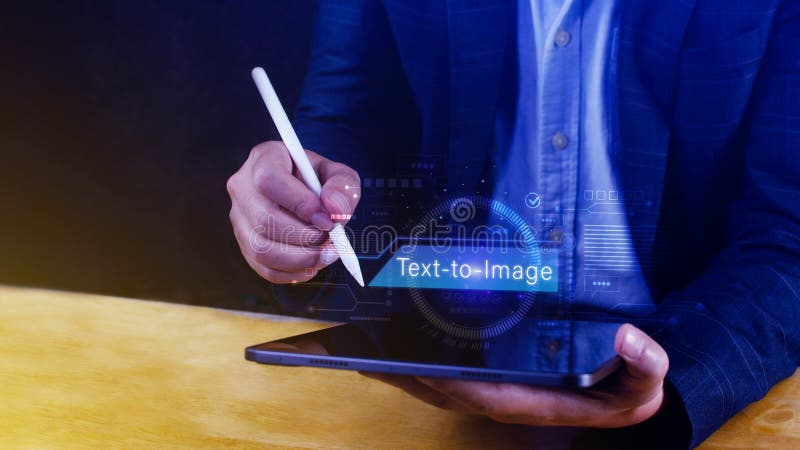 Ai Tech Text To Image, Virtual Graphic with AI, Artificial Intelligence ...