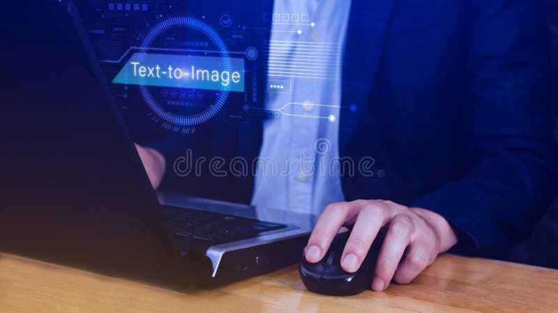 Ai Tech Text To Image, Virtual Graphic with AI, Artificial Intelligence ...