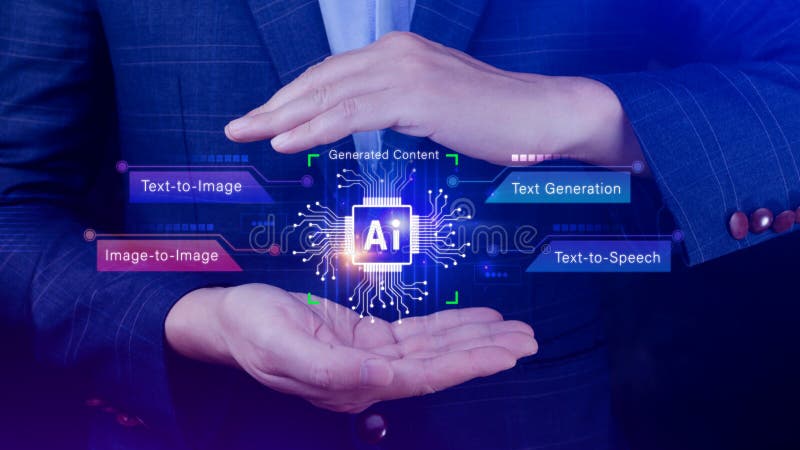 Ai Tech, Using Virtual Graphic Global Internet Connect Chatgpt Chat ...