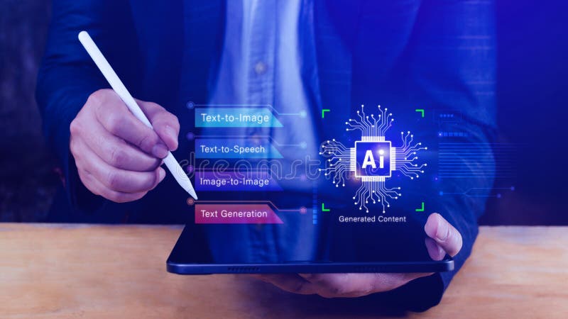 Ai Tech, Using Virtual Graphic Global Internet Connect Chatgpt Chat ...