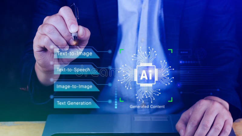 Ai Tech, Using Virtual Graphic Global Internet Connect Chatgpt Chat with AI, Artificial ...