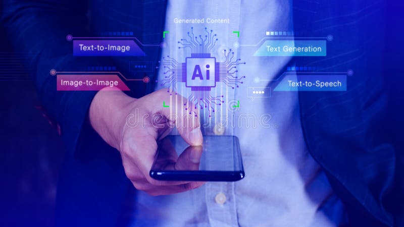 Ai Tech, Using Virtual Graphic Global Internet Connect Chatgpt Chat ...