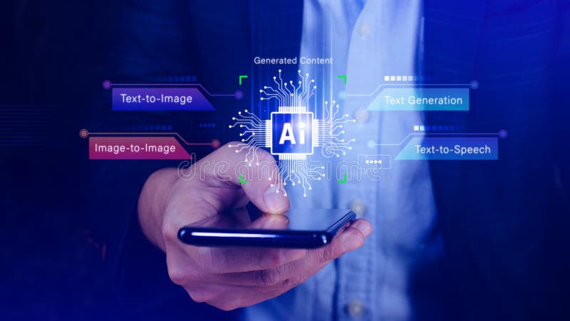 Ai Tech, Using Virtual Graphic Global Internet Connect Chatgpt Chat with AI, Artificial ...