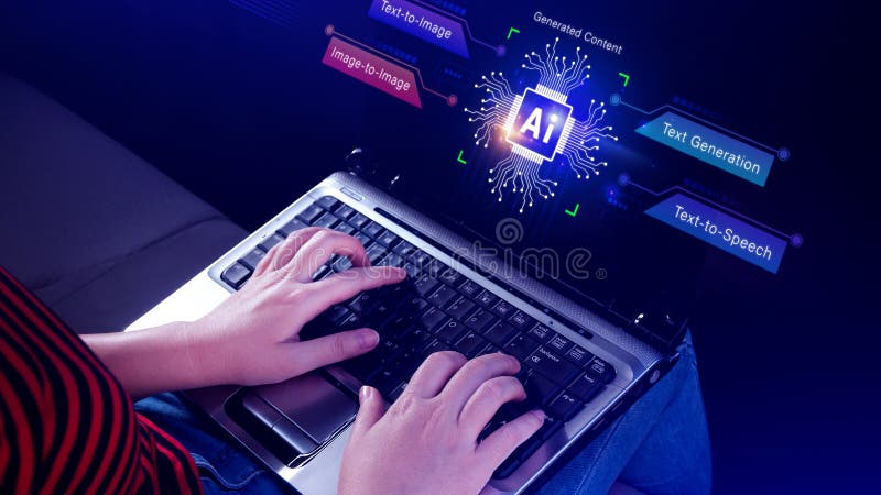 Ai Tech, Using Virtual Graphic Global Internet Connect Chatgpt Chat ...