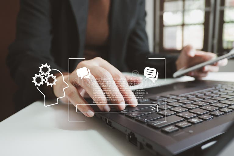 AI Technology, Artificial Intelligence, Chat and Talk with AI, Using ...