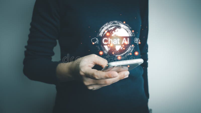 AI Technology, Artificial Intelligence, Chatbot Chat and Talk with AI ...