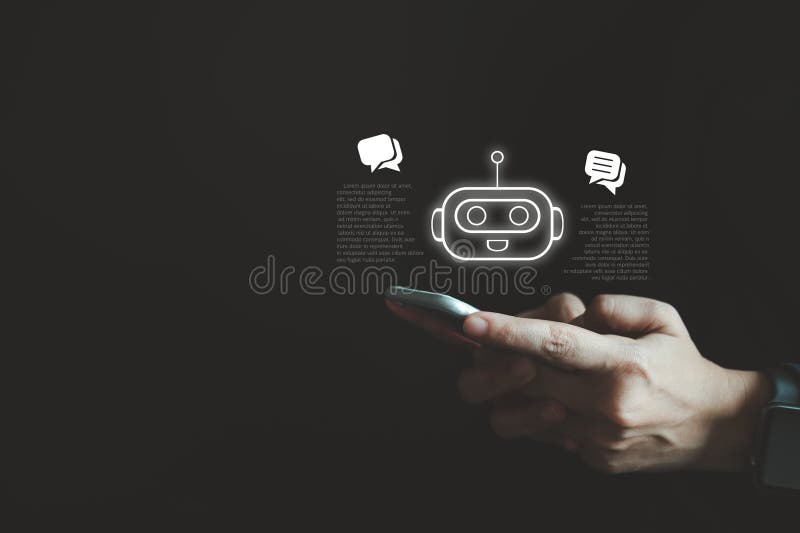 AI Technology, Artificial Intelligence, Chatbot Chat and Talk with AI ...