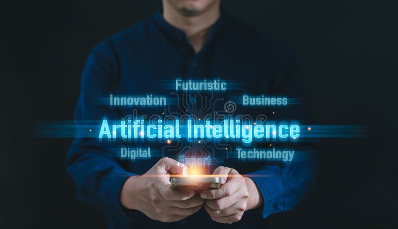 Ai Technology, Artificial Intelligence Concept. Futuristic Digital Technology Transformation ...