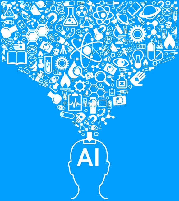 Ai Technology, Artificial Intelligence. Containing Machine Learning, Data Science, AI, Virtual ...