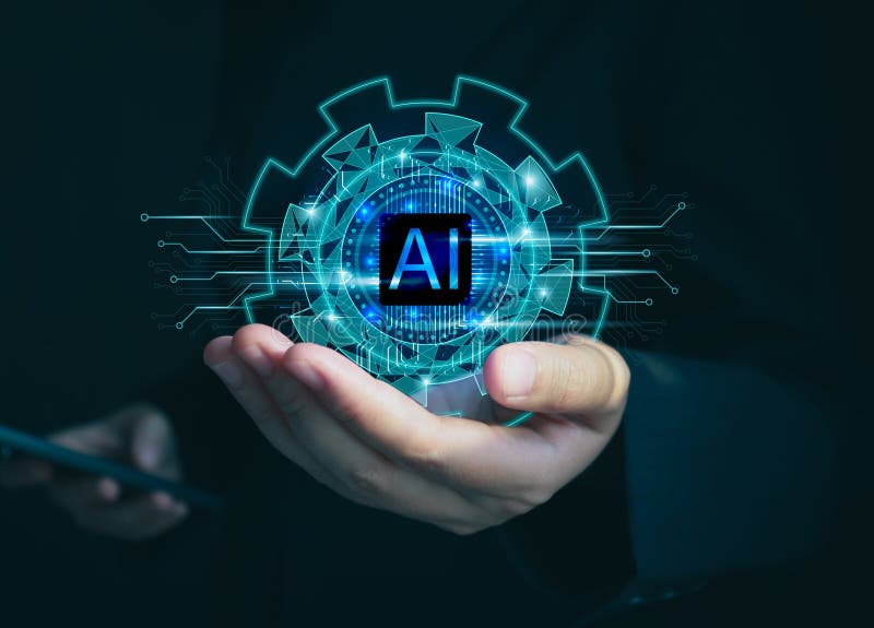 AI Technology, Artificial Intelligence, Future Innovative, Software Engineering Stock Image ...