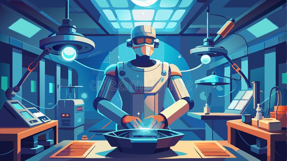 Ai Technology. Artificial Intelligence Stock Illustration ...