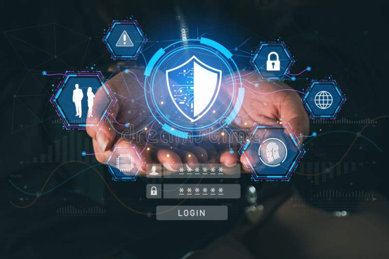 Ai Technology. Business Using Network Connection Technology, Share Data ...