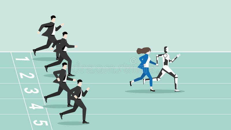 AI Technology Concept of Business Assistant, Consultant, and Support ...