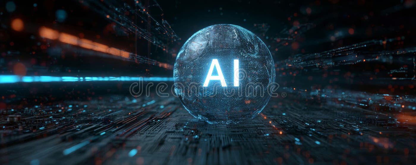 Artificial Intelligence Data Network Stock Illustrations – 314,130 Artificial Intelligence Data ...