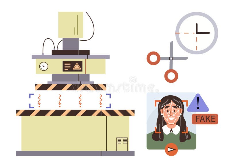 AI Technology Identifying Deepfake Content Using Facial Recognition and ...